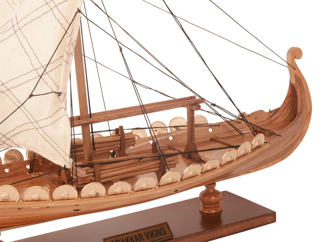Old Modern Handicrafts B036F7 Drakkar Viking Combo: A Model and Polo ...