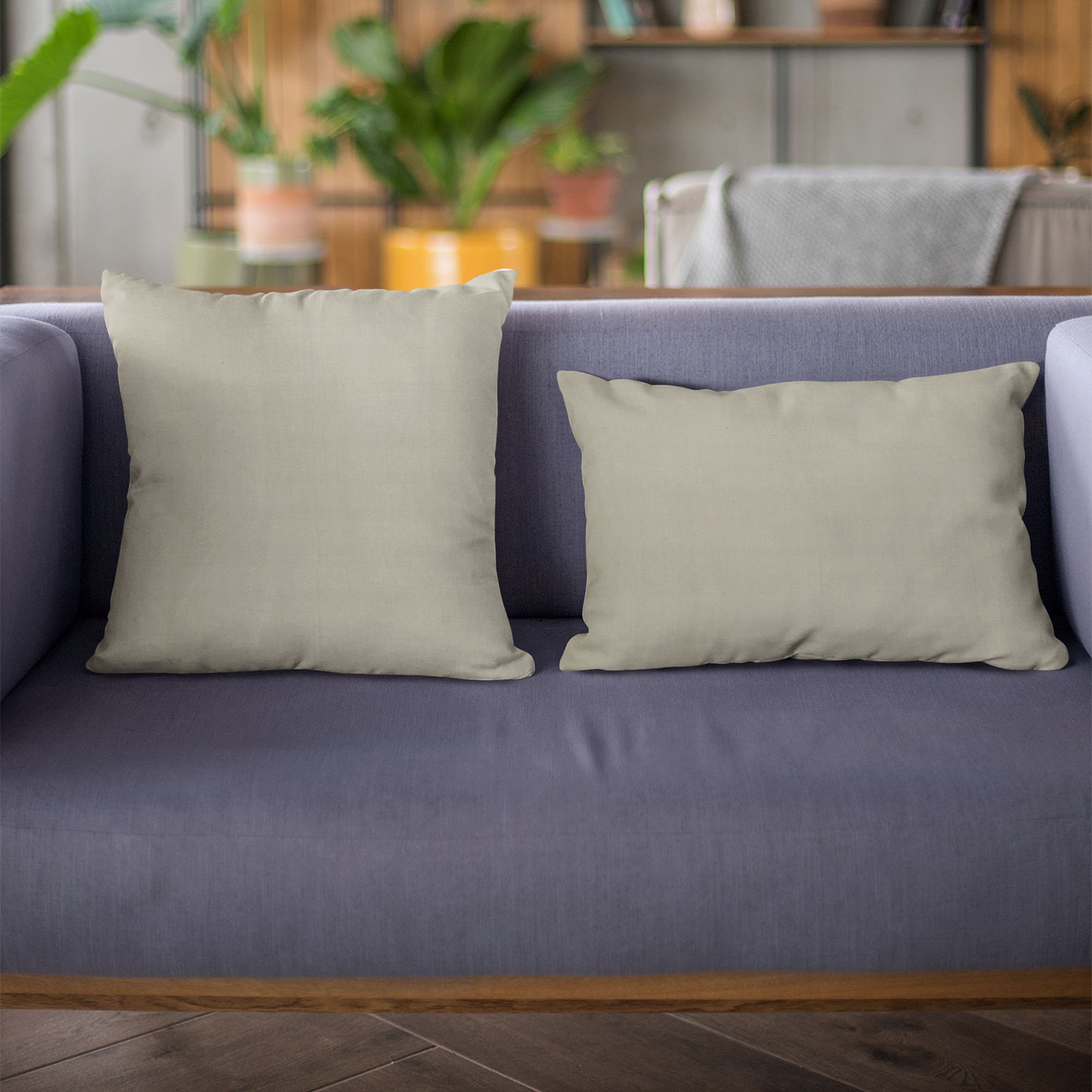 Light Grey Solid Shiny Velvet Luxury Throw Pillow, Double sided 12"x20 ...