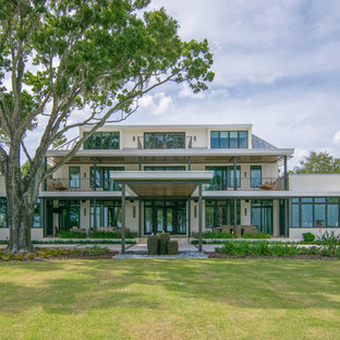 75 Beautiful Contemporary Adobe Exterior Home Pictures & Ideas | Houzz