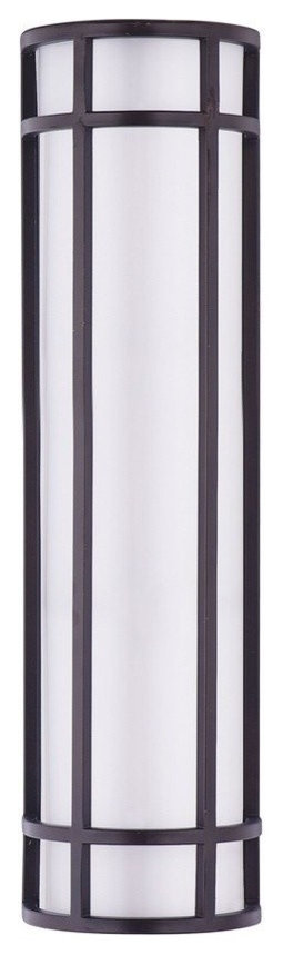 Maxim Lighting 55575WTBZ Moon Ray - 24" 23W 1 LED Outdoor Wall Lantern ...