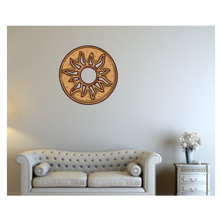 Aztec Vinyl Wall Decal AztecUScolor005, 23 in. - Contemporary - Wall ...