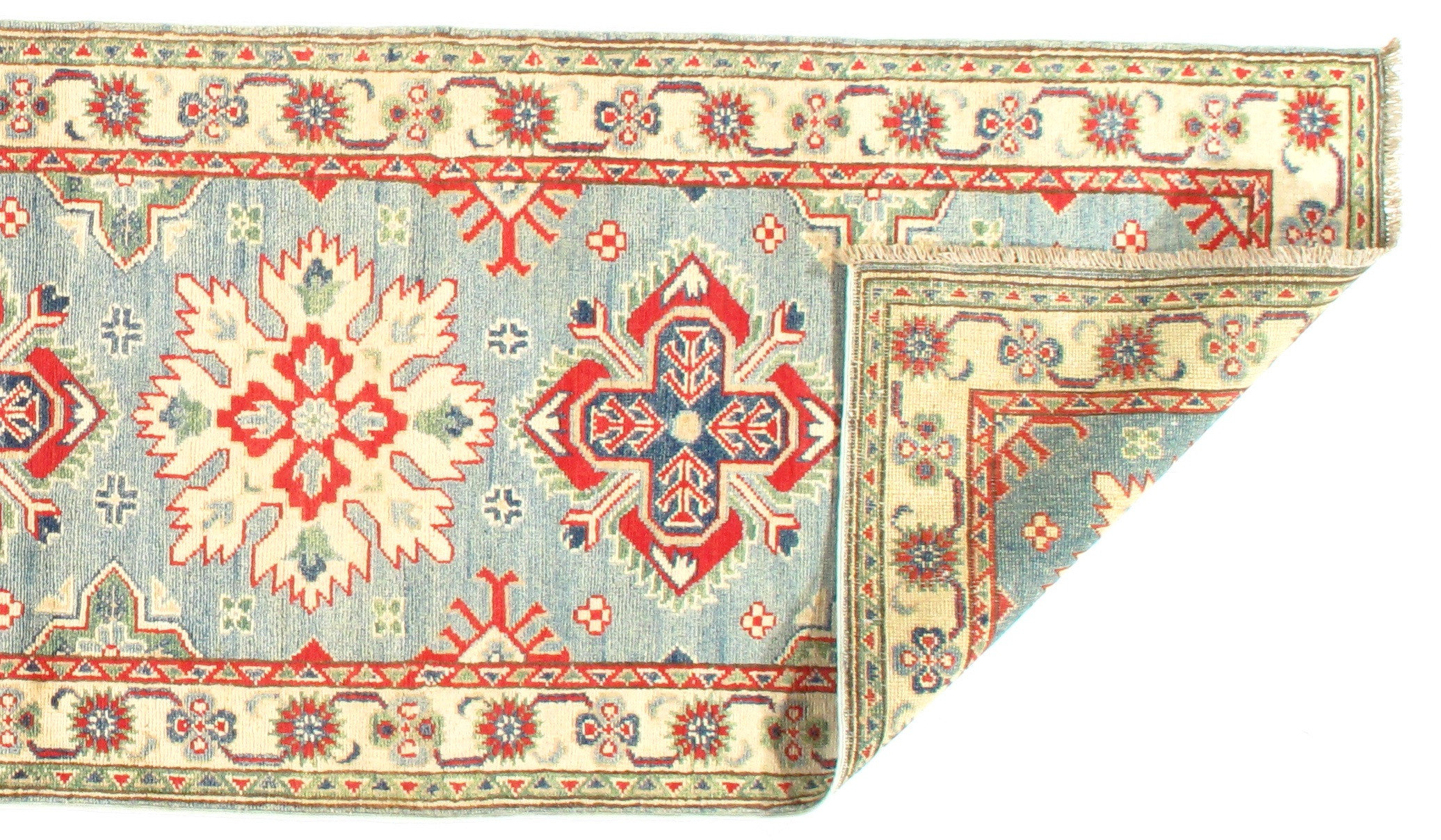 Kazak Design Runner Lamb's Wool 2'8"x10' - Southwestern - Hall And ...