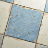 Artisan Ceramic Floor and Wall Tile, Damero Azul, Sample - Farmhouse ...