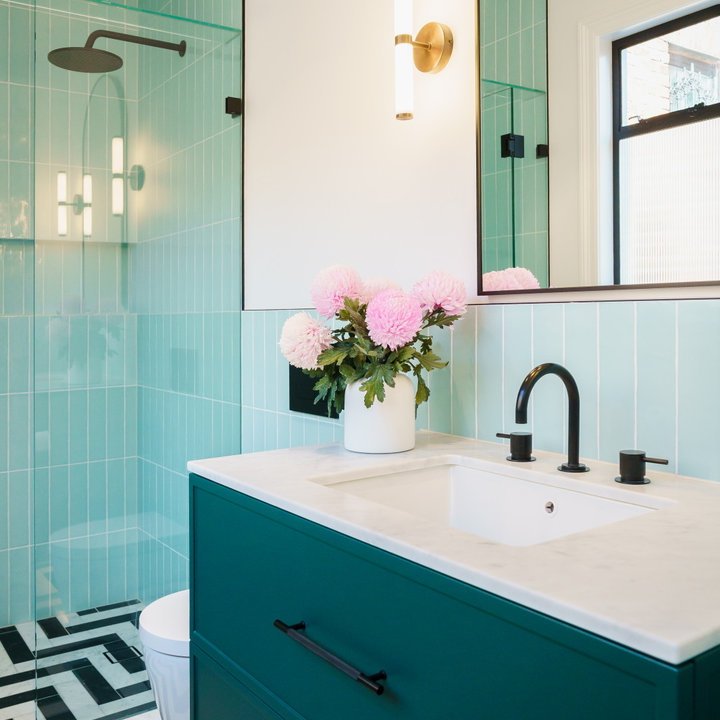 75 Beautiful Turquoise Bathroom Ideas & Designs - May 2026 | Houzz AU