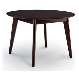 Vision 45" Round Dining Table EEI-3751-CAP - Midcentury - Dining Tables ...