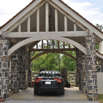 75 French Country Garage and Shed Ideas You'll Love - May, 2026 | Houzz