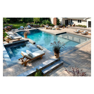 TECHO-BLOC Designs - Traditional - Pool - Providence - by J & J ...