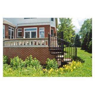 English Garden Overlook Patio - Traditional - Exterior - Indianapolis ...