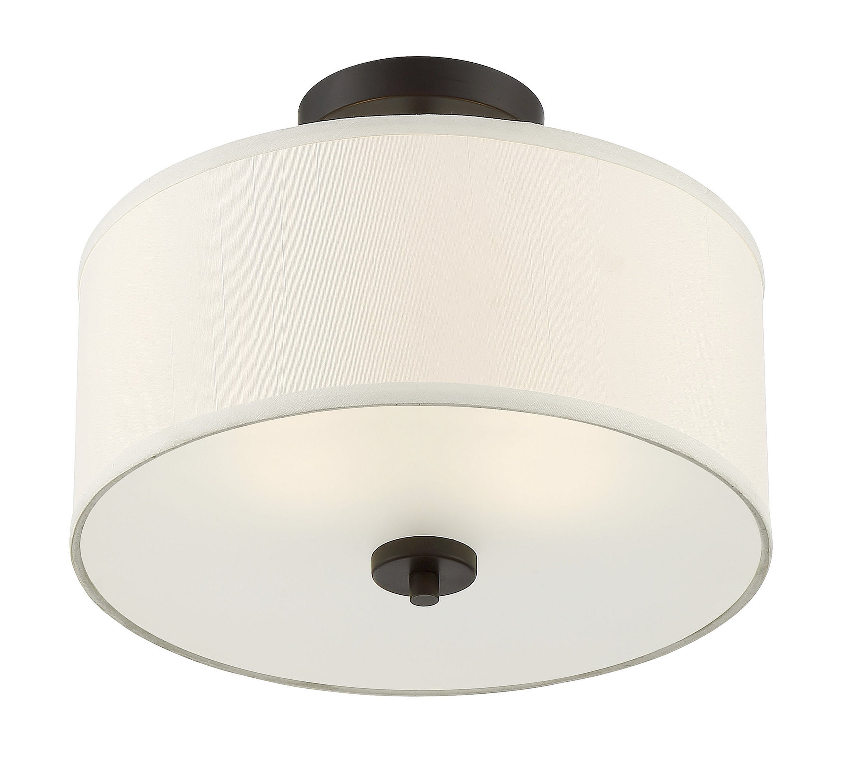 Beautiful Things Lighting Rustica 2 Light Semi Flush 42070 ...