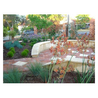 Native and exotic blend garden North Perth - Eclectic - Garden - Perth ...
