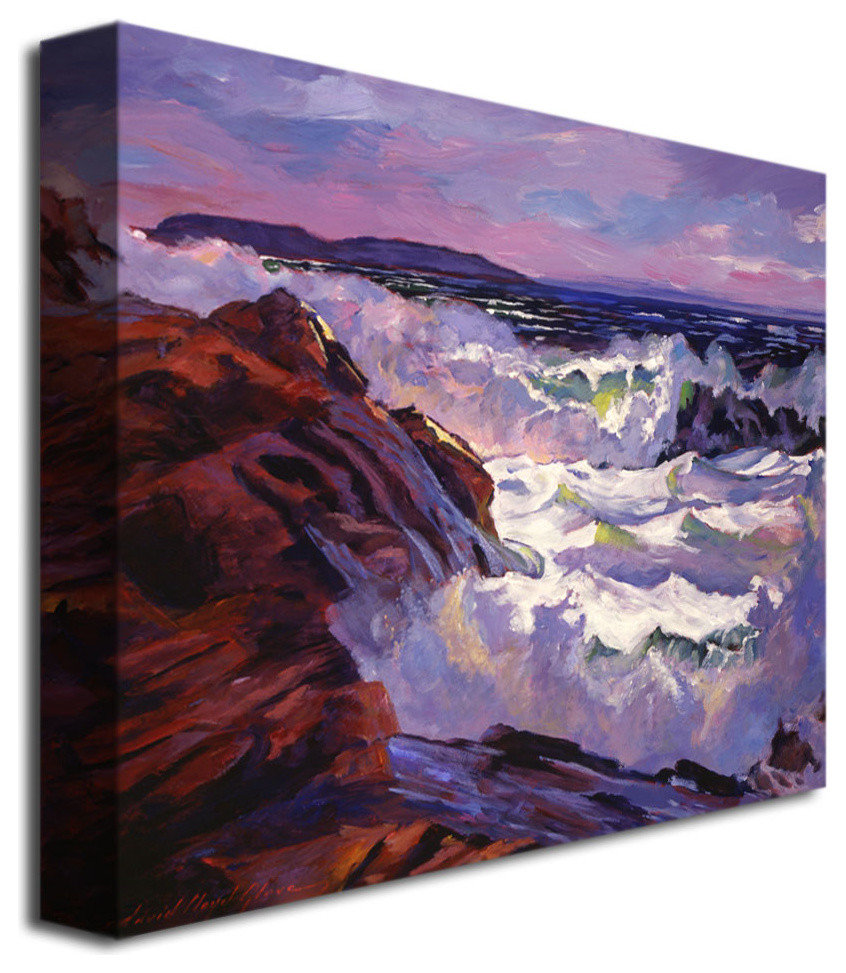 'Palos Verdes Beach' Canvas Art by David Lloyd Glover, 26" x 32 ...