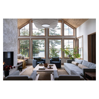 Rocky Point - Transitional - Living Room - Portland Maine - by Wright-Ryan Homes | Houzz