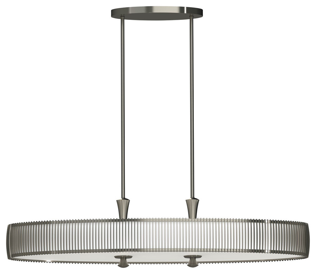 George Kovacs Night Moves LED Island Light P1676-084C-L, Pewter ...