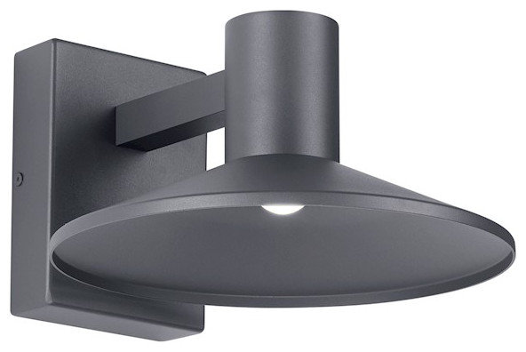 Tech Ash 10" Sconce, H930, Charcoal, UNV PCSP - 700OWASHH93010CHUNVPCSP ...