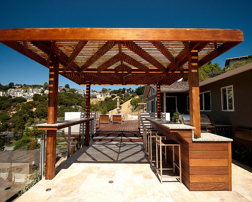 Pergola With Bar | Houzz