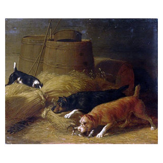Thomas Hewes Hinckley Rats Amongst the Barley Sheaves Wall Decal, 20x25 ...