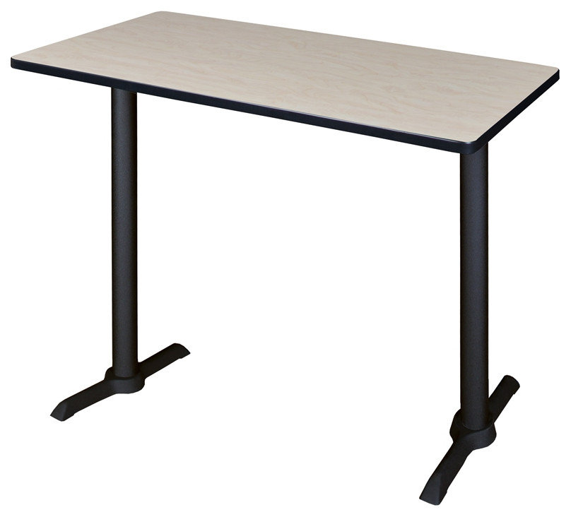 Cain 48"x24" Cafe Training Table, Maple, 48"x24" - Contemporary - Kids ...