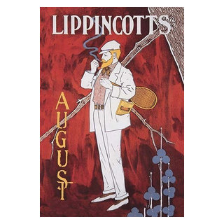 Lippincott's August, 20" x 30" - Traditional - Prints And Posters - by ...