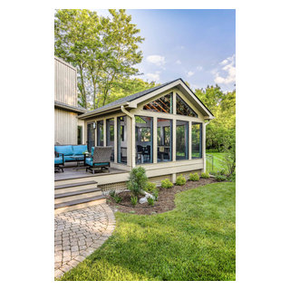 Screened Porch Retreat in Ann Arbor - Contemporary - Porch - Detroit ...