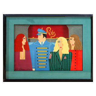 The Ritz, Robin Morris, 53.5x41 - Contemporary - Fine Art Prints - by ...