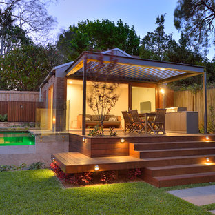 75 Beautiful Patio With Decking And A Gazebo Pictures & Ideas | Houzz