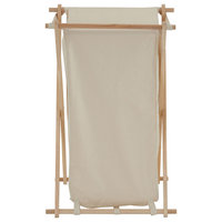 X-Frame Wood Laundry Hamper - Transitional - Hampers - by Household ...