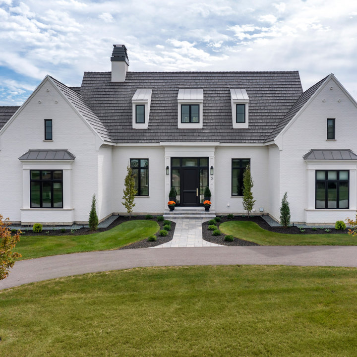 75 Beautiful Exterior with a White Roof Ideas & Designs - January 2023 ...
