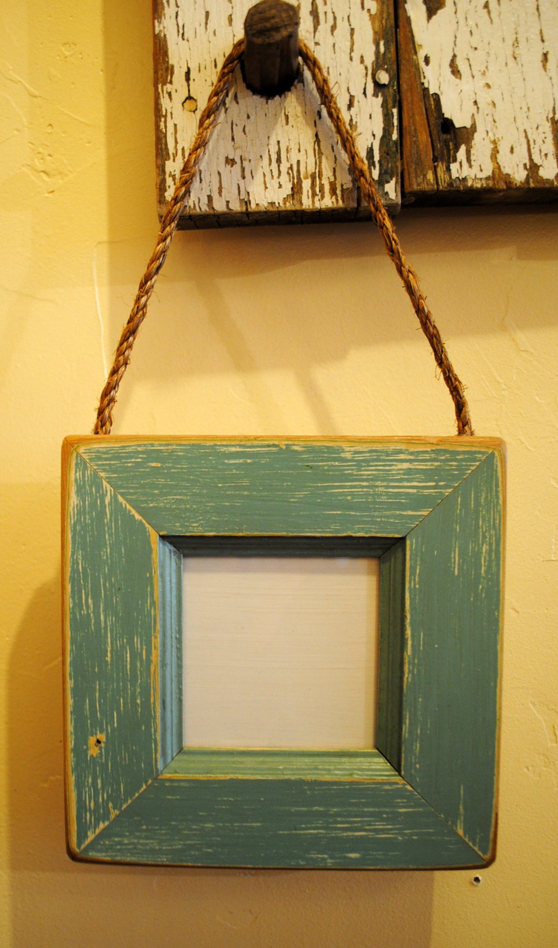Handmade Reclaimed Wood Pictrue Frame - Beach Style - Picture Frames ...