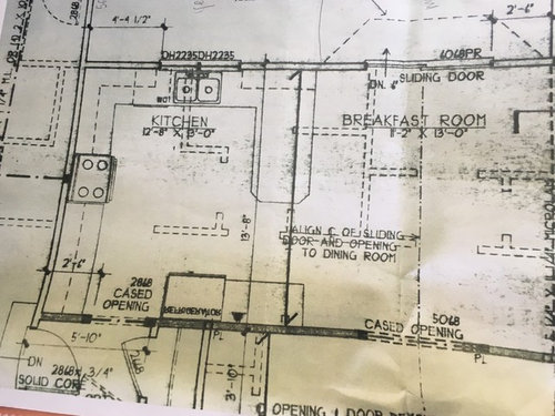 feedback on rough plan for kitchen layout