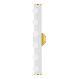 Mitzi Penny Six Light Bath Bracket - Contemporary - Bathroom Vanity ...