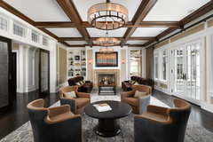 4 chair conversation area in living or family room ideas