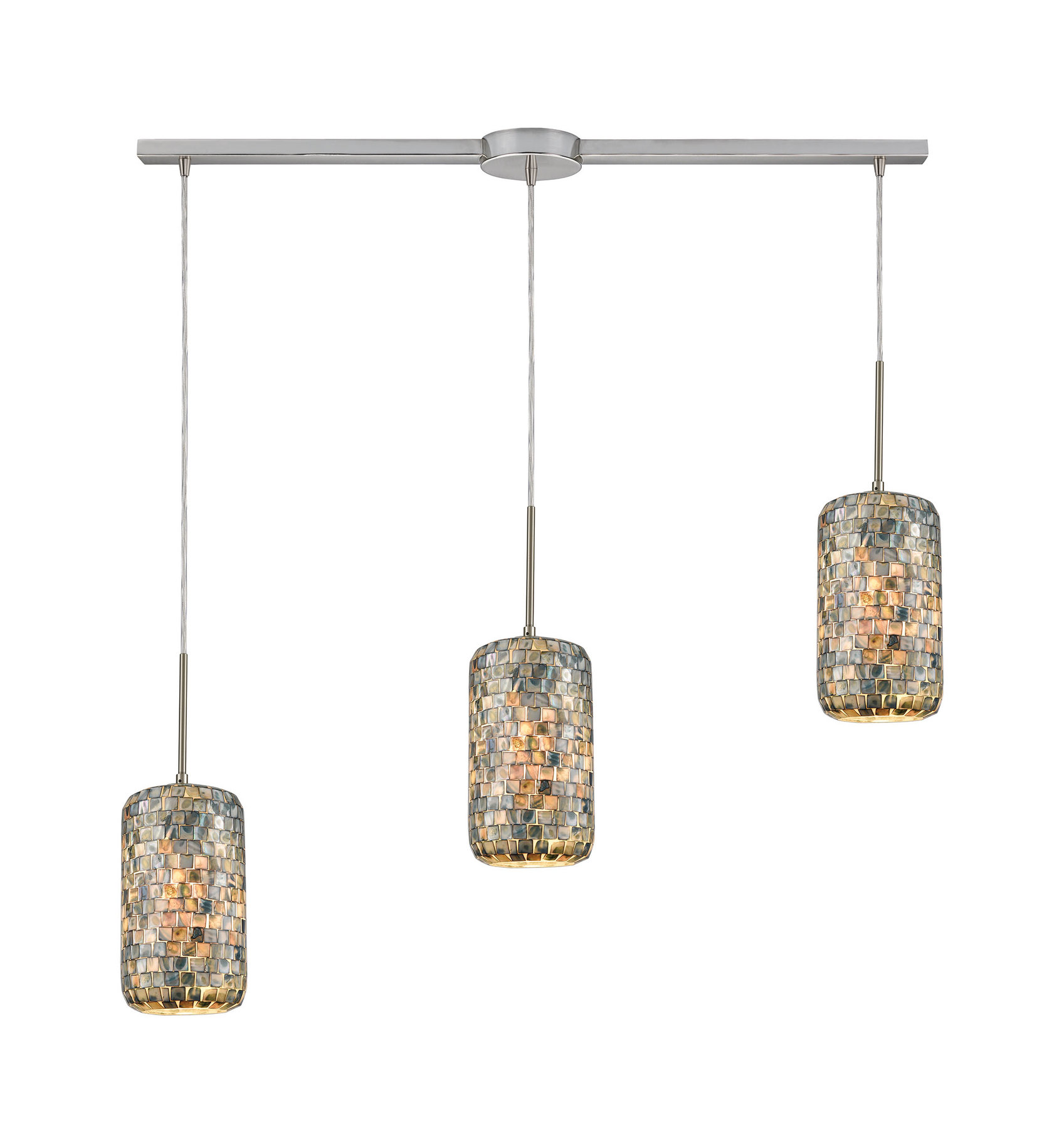ELK Lighting Capri 3-Light Pendant - 10552/3L - Beach Style - Pendant ...