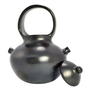 Ancient Cookware, Pre-Columbian Style Clay Chamba Tea Pot - Rustic ...