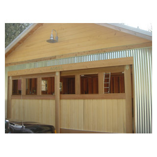 Alaskan Yellow Cedar Spotlight - CW Home - Contemporary - Garage ...