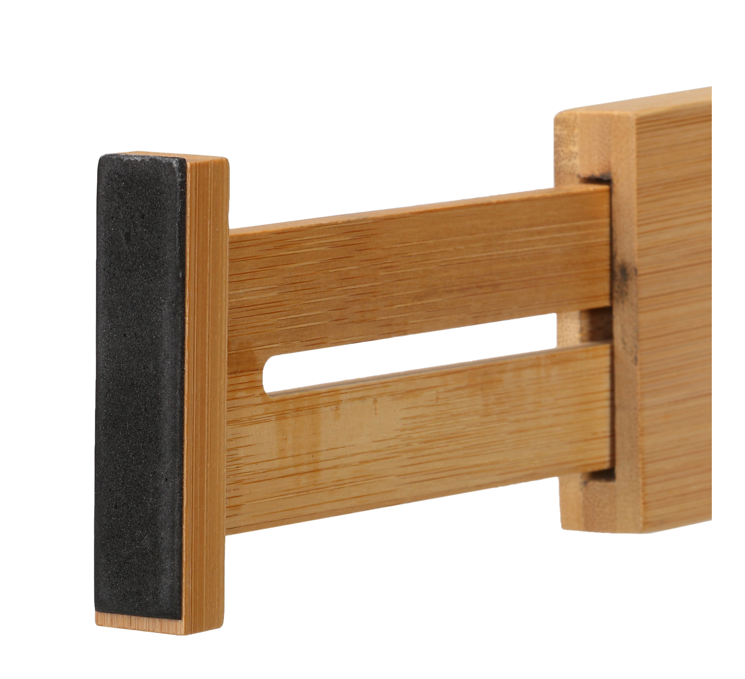 Traci Bamboo Spring Loaded Adjustable Drawer Dividers, Set of 4 - Asian ...