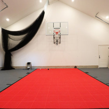75 Vaulted Ceiling Home Gym Ideas You'll Love - February, 2025 | Houzz