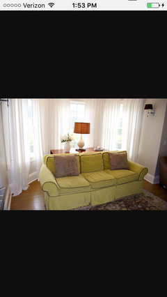 Wide flat curtain rods