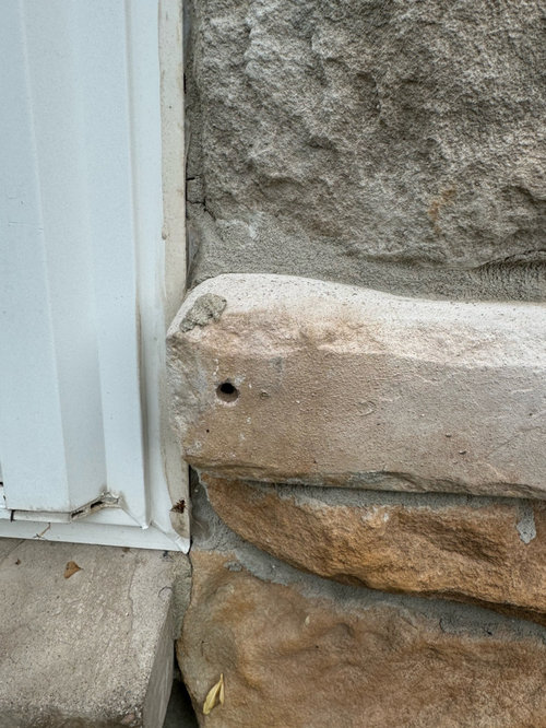 Shutters falling off house