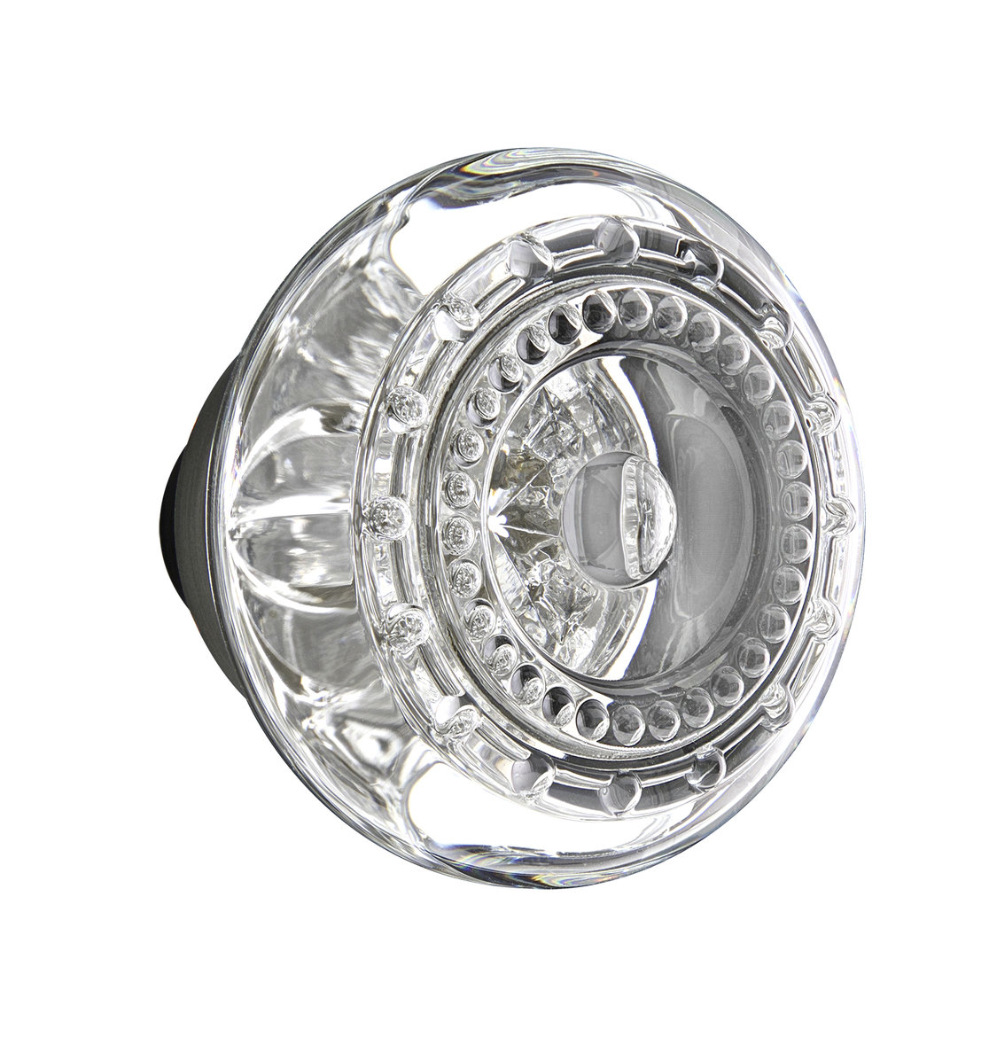 Mission Plate Single Dummy, Keyhole Crystal Meadows Knob - Craftsman ...
