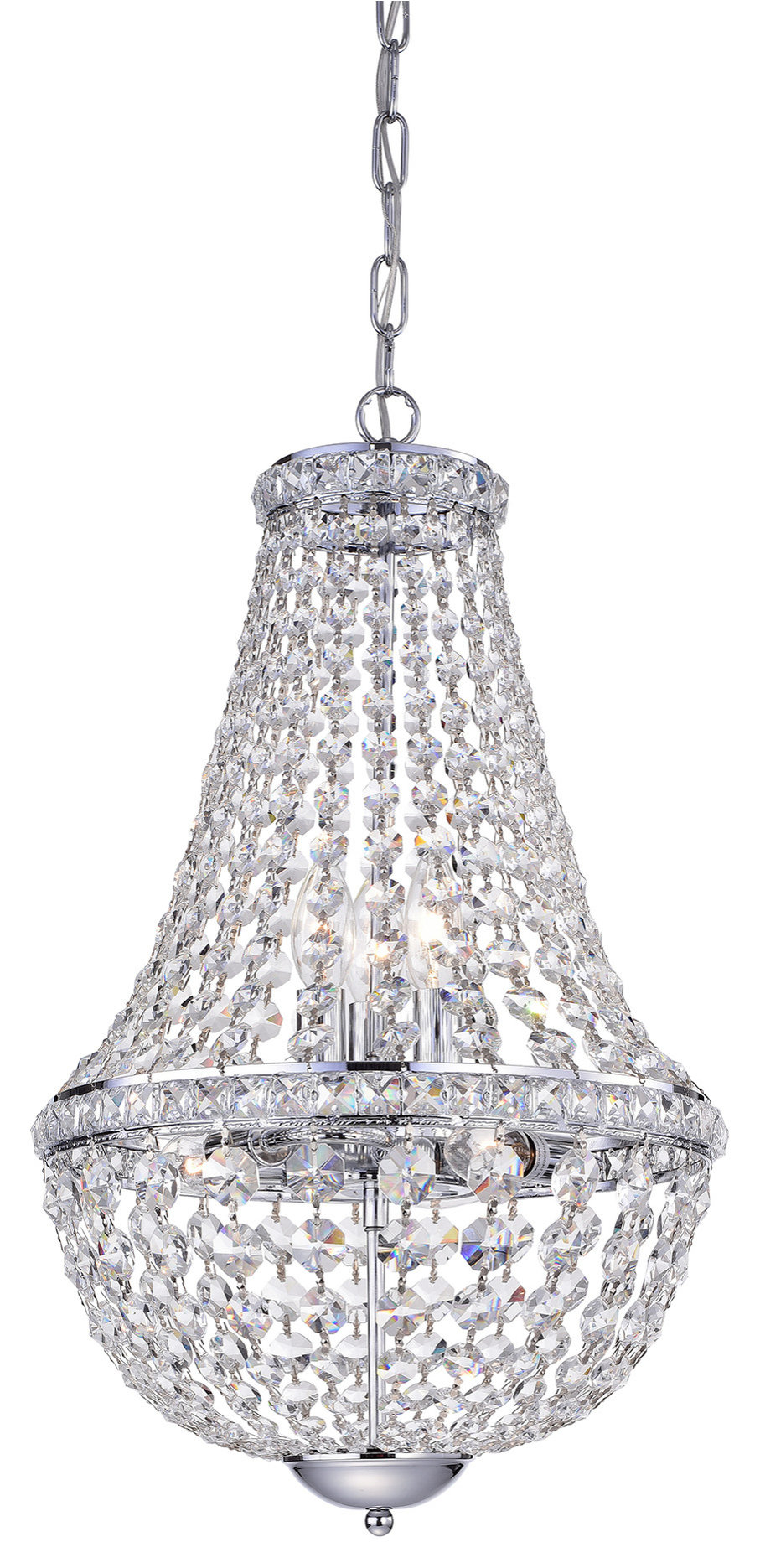 WAREHOUSE OF TIFFANY'S RL8165CH Uanah 17 in. 6-Light Indoor Bronze ...