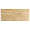 Eleanor Wood Top Kitchen Island Mahogany/Natural - Traditional ...