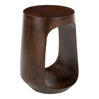 Jameson Side Table Walnut - Transitional - Side Tables And End Tables ...