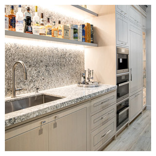 HanStone Quartz Aura - Transitional - Kitchen - Los Angeles - by ...