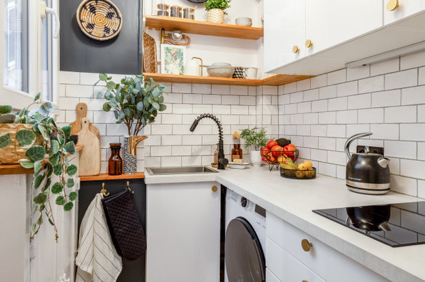 Before & After a Tiny Kitchen Redesign Under 3.5sqm | Houzz AU