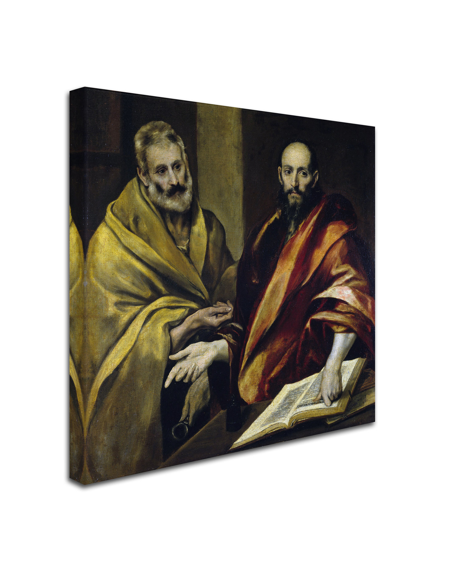 El Greco 'St Peter And Paul' Canvas Art, 24"x 24" - Traditional ...