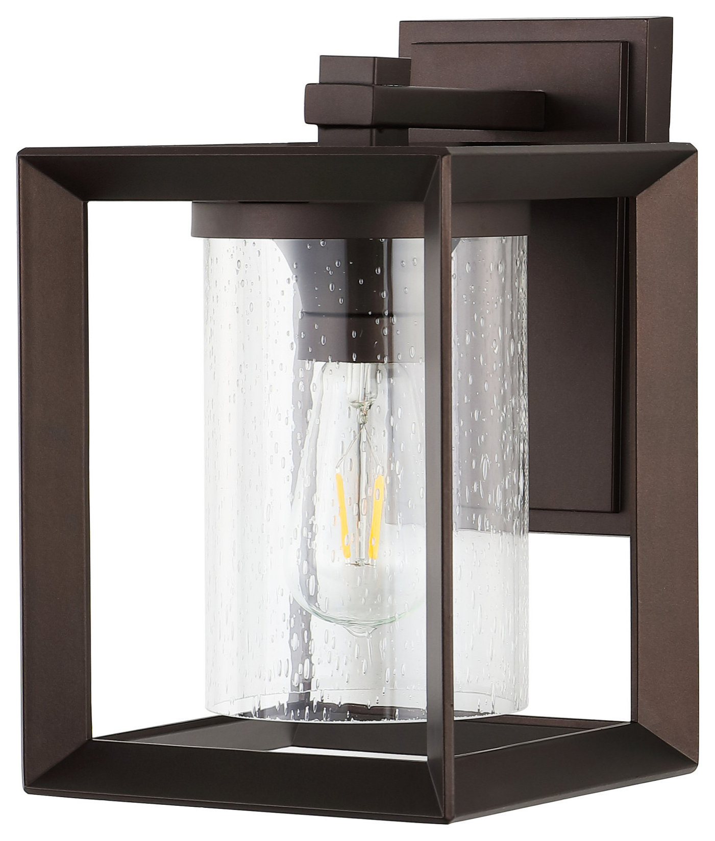 JONATHAN Y Lighting JYL7607-SET2 Vaughn 11" Tall LED Outdoor Wall ...