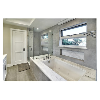 Los Altos Modern Prairie II - Transitional - Bathroom - San Francisco ...