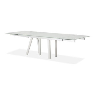 AICO Michael Amini Trance Rotterdam Rectangular Dining Table - Contemporary - Dining Tables - by ...