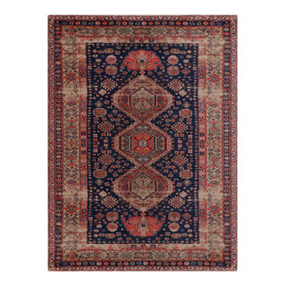 RugSmith Navy Machine Tufted Greta Area Rug, 5' X 7' - Southwestern ...