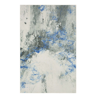 Mohawk Prismatic Gold Vein Grey, 4' X 6' - Contemporary - Area Rugs ...